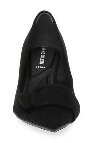 Anne Klein Bentley Buckle Pump - Black