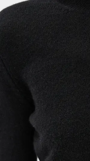 Eterne Francis Cashmere Sweater - Black