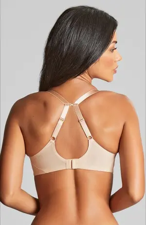 Panache Faith Underwire Super Plunge T-shirt Bra - Latte