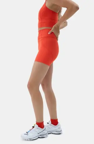 HALFDAYS Hattie Bike Shorts - Spritz