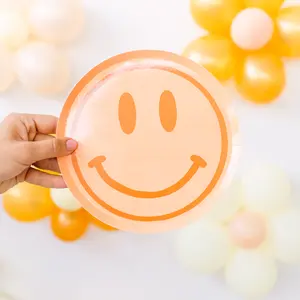 JOLLITY & CO Peace & Love Smile Dessert Plates
