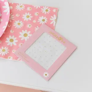 JOLLITY & CO Peace & Love Daisy Large Napkins