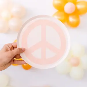 JOLLITY & CO Peace & Love Peace Dessert Plates
