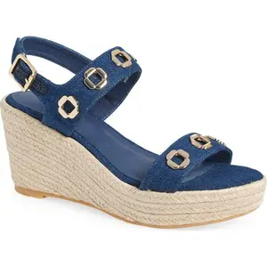 KOKO + PALENKI Echo Slingback Espadrille Platform Wedge Sandal