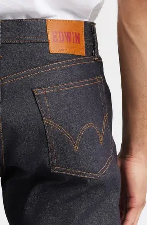 Edwin Straight Leg Jeans - Dry