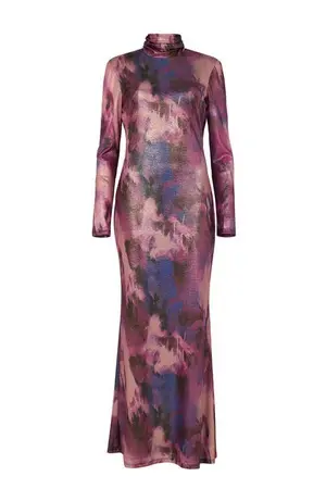 DASKA Araa Maxi Dress - Purple