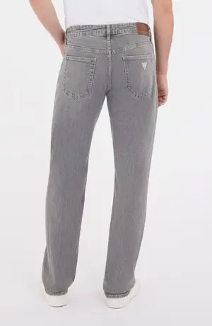 Guess G16 Relaxed Straight-leg Jeans - Grey