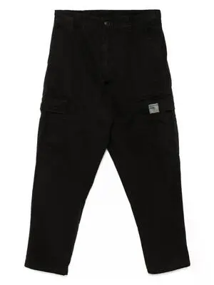 Izzue Black Wash Bottoms For Men
