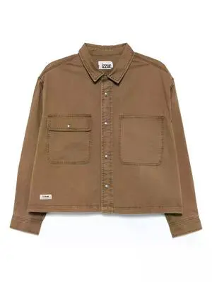 Izzue Long-sleeved Shirt - Brown