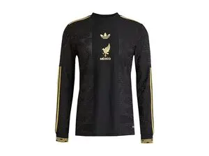 Adidas Mexico Long Sleeve Jersey - Black