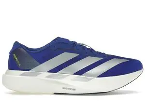Adidas Adizero Evo SL Sneakers Lucid Blue/silver Metallic/lucid Lemon
