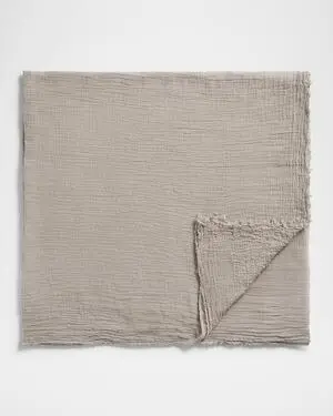 TOTEME Organic Cotton Crinkled Scarf - Desert