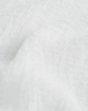 TOTEME Organic Cotton Crinkled Scarf - Ecru