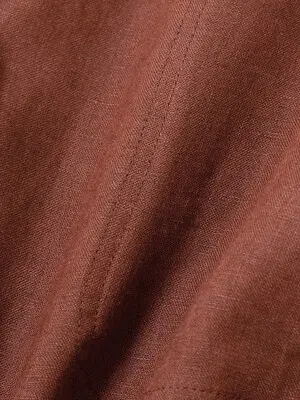 ERES L'intemporel Correct Linen Shorts - Brown