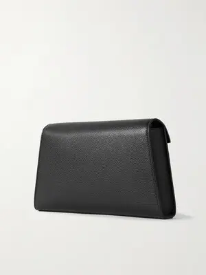 Savette Symmetry Textured-leather Shoulder Bag - Black