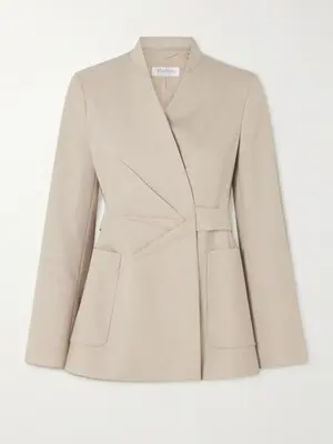 Max Mara Nereo Wool-blend Blazer - Neutrals