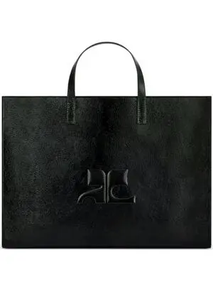Courreges Embossed Totes