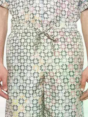 Givenchy Logo-print Shorts - Neutrals