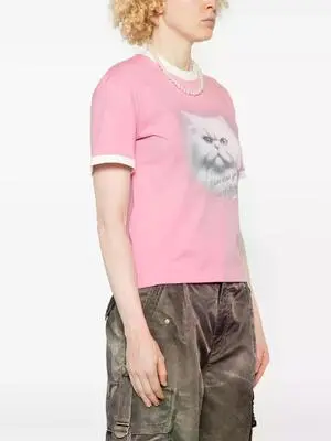 Gcds Cat-print T-shirt