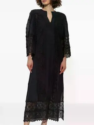 BY MALENE BIRGER Lace-panel Midi Dress