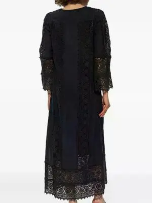 BY MALENE BIRGER Lace-panel Midi Dress