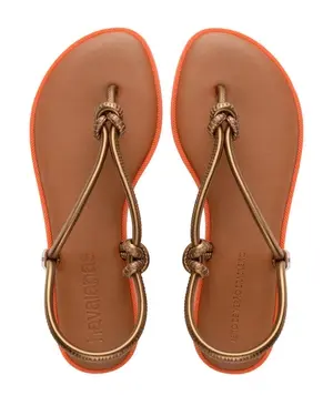 Havaianas Una Acai Eur Sandals - Rust Metal
