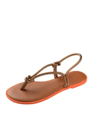 Havaianas Una Acai Eur Sandals - Rust Metal