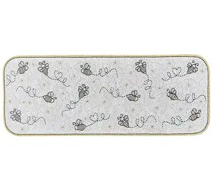 TEMP-TATIONS Seasonal 36' X 13' Beaded Table Runner - One-color