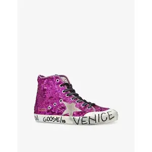 GOLDEN GOOSE Woven High-top Trainers - Mult/other