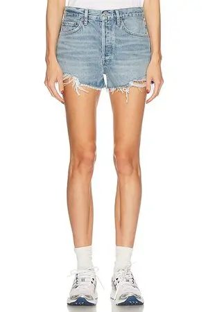 AGOLDE Parker Cut Off Denim Short