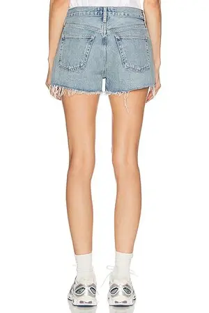 AGOLDE Parker Cut Off Denim Short