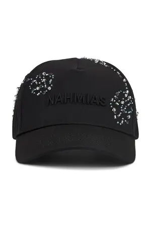 NAHMIAS Beaded Trucker Cap - Black