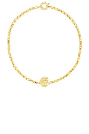 Timeless Pearly Shell Charm Bracelet - Gold