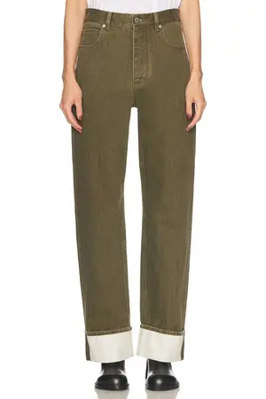 Bottega Veneta Cuffed Jeans For Women