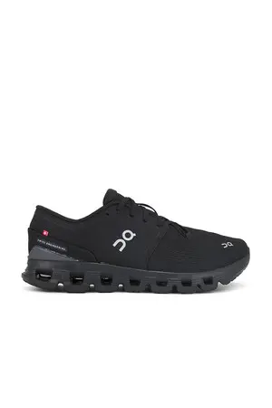 On X 4 Sneakers - Black & Eclipse