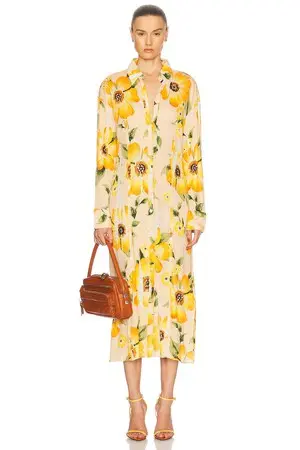 Acne Studios Button Detailed Dresses
