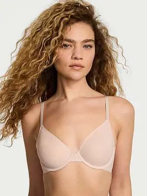 Victoria's Secret Shapewear Victoria Sheersmoothing™ Unlined Demi Bra - Beige