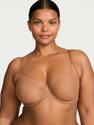 Victoria's Secret Shapewear Victoria Sheersmoothing™ Unlined Demi Bra - Brown