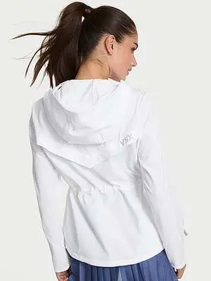 Victoria's Secret Vsx Activeflex Run Jacket - White,ivory