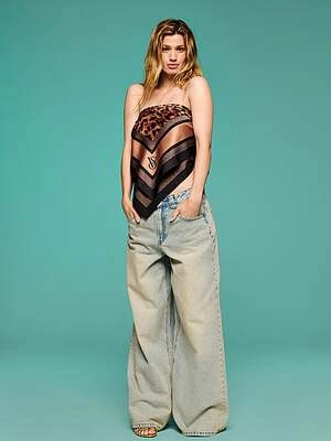 Victoria's Secret Satin Scarf - Print