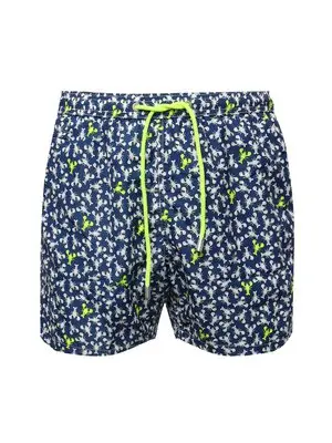 MC2 SAINT BARTH Mc2 Saint Barth Pattern-Printed Swim Shorts - Multi