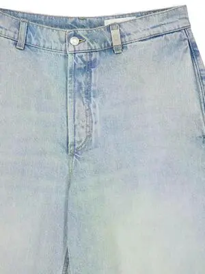 Alexander McQueen Cotton Shorts - Blue