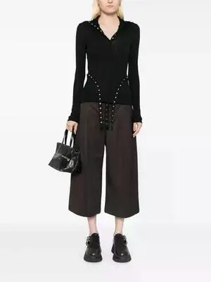 JNBY Cropped Wide Leg Pants