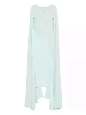 Solace London Morgan Maxi Dress - Green