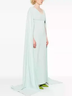Solace London Morgan Maxi Dress - Green