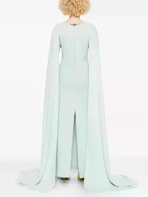 Solace London Morgan Maxi Dress - Green