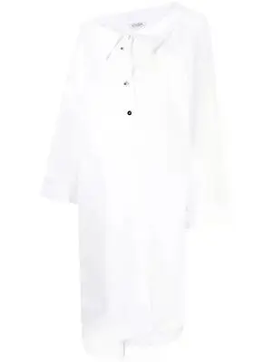 KRIZIA Button-up Shirt Dress - White