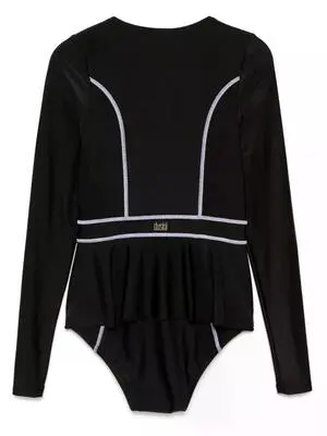 DUSKII Elle Long-sleeved Swimsuit - Black
