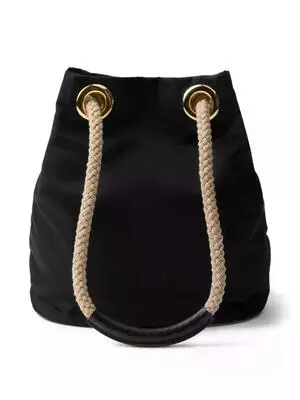 Prada Mariner Bucket Bag - Black