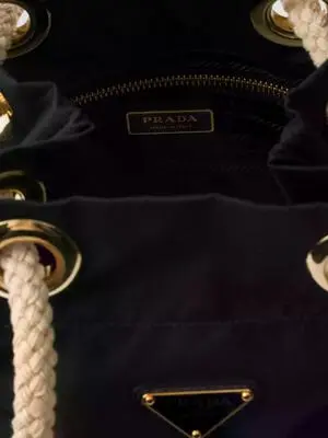 Prada Mariner Bucket Bag - Black
